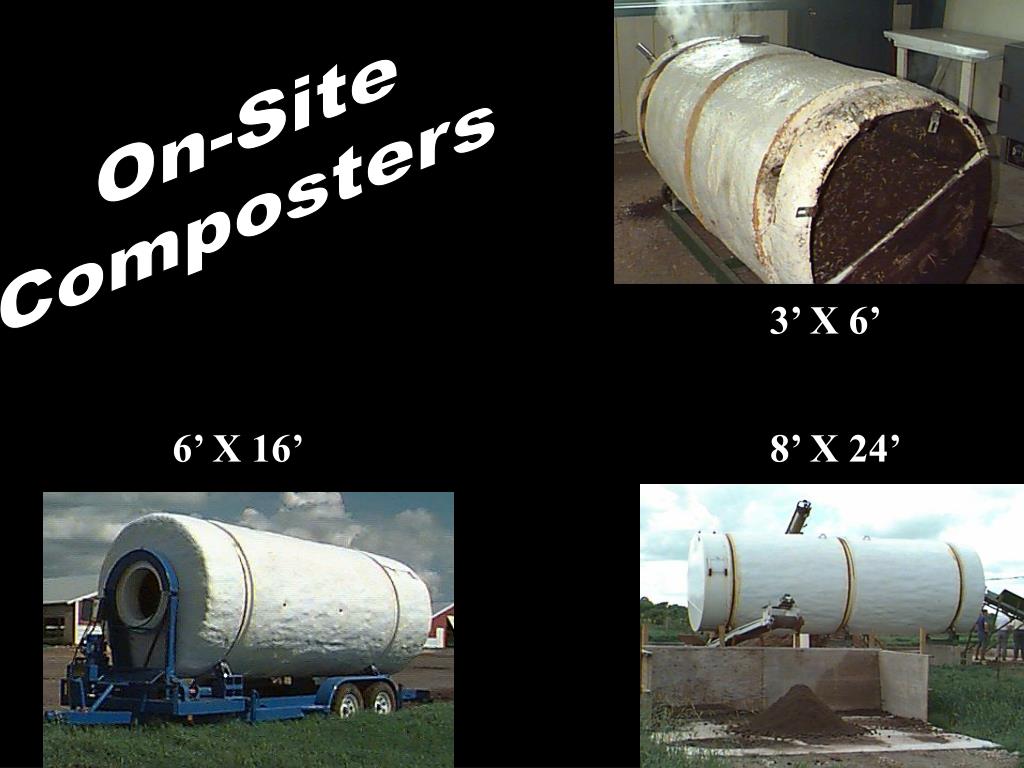 PPT - ON-SITE IN-VESSEL COMPOSTING OF AGRICULTURAL AND & FOOD WASTES ...