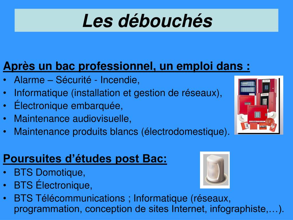 PPT - BAC PRO SEN: Alarm & Fire Security Systems | Training & Certification PowerPoint ...