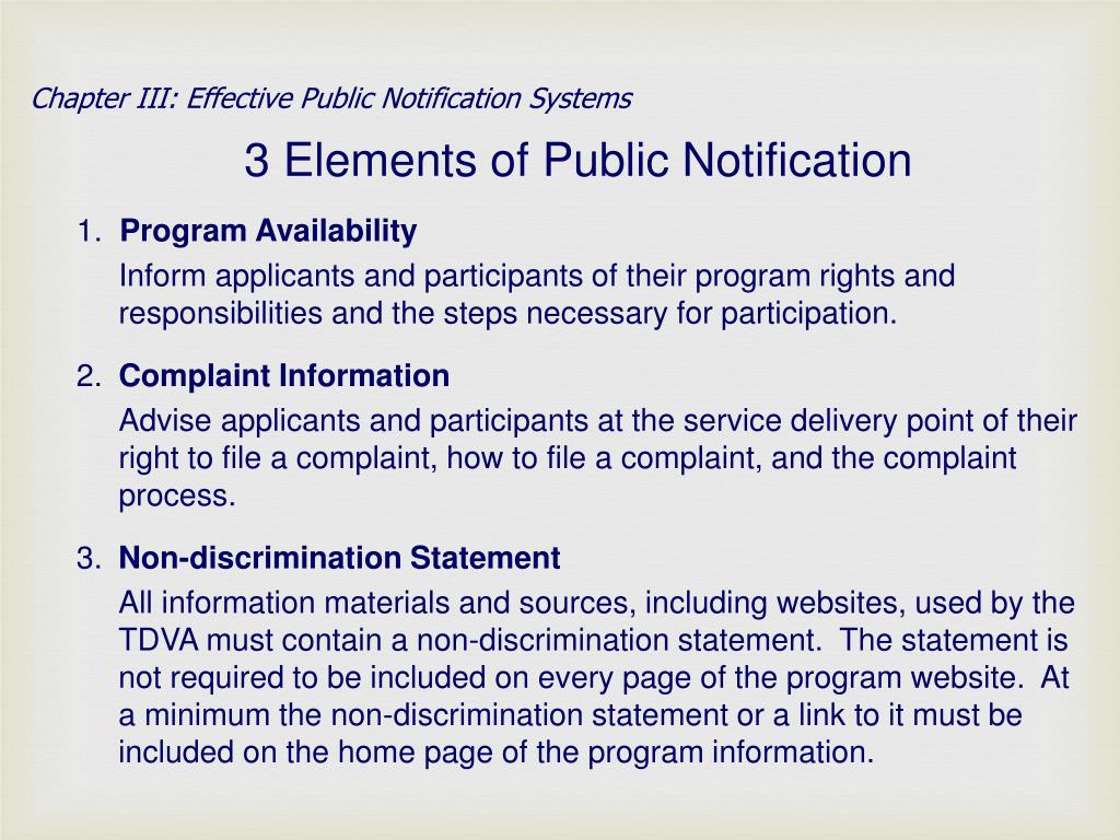 PPT - Title VI of the Civil Rights Act of 1964 (Training) PowerPoint ...