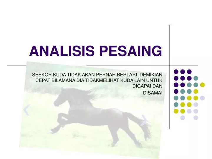 PPT - ANALISIS PESAING PowerPoint Presentation, free download - ID:1832033