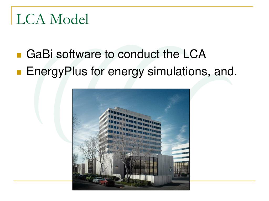 PPT - MIT Research: LCA of Commercial Buildings PowerPoint Presentation ...