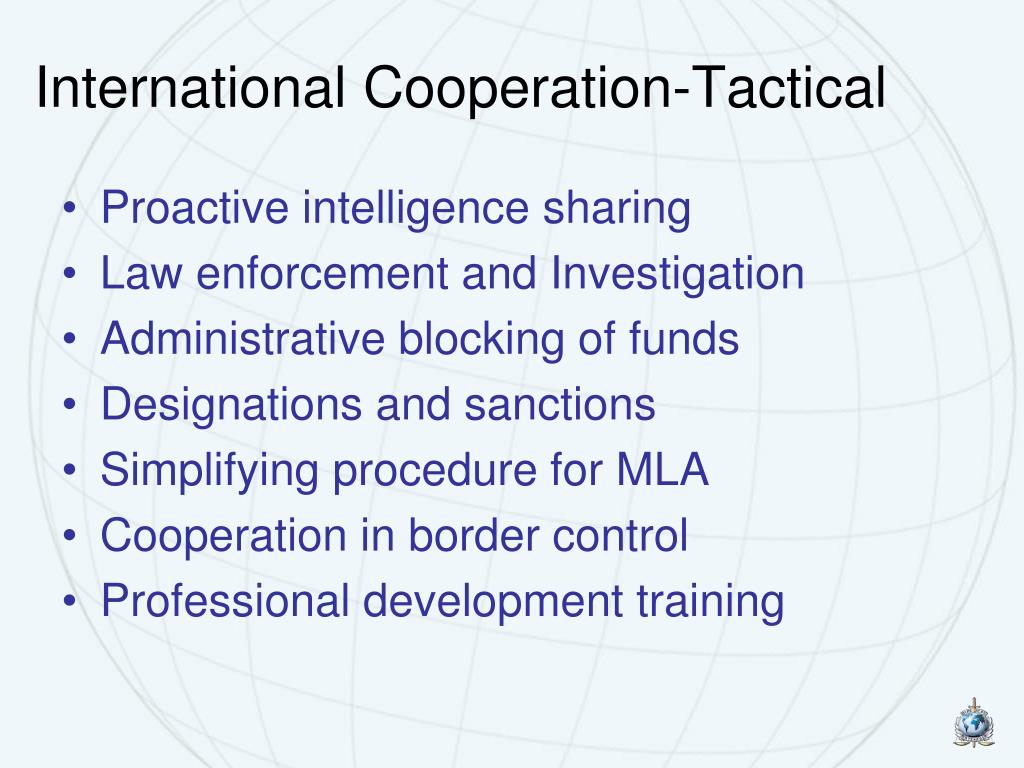 PPT - International Cooperation in Law enforcement: Mutual Legal ...