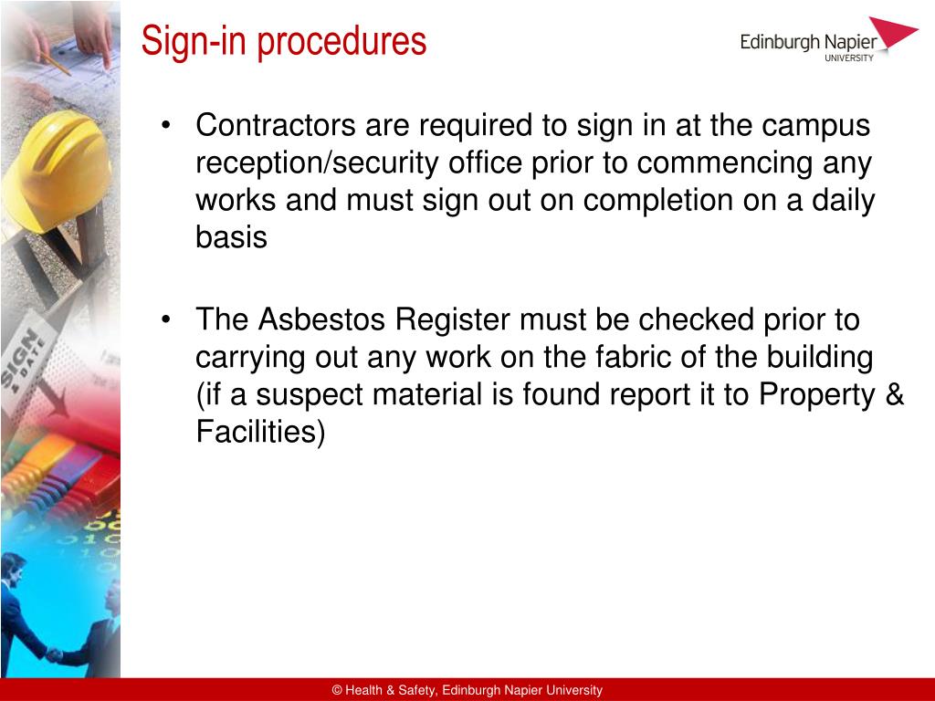 PPT - Contractors Health & Safety Induction PowerPoint Presentation ...