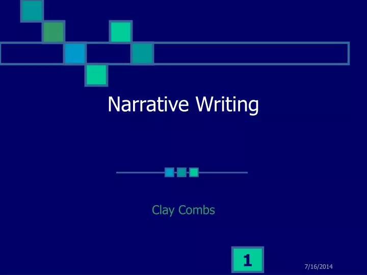 PPT - Narrative Writing PowerPoint Presentation, free download - ID:1832704