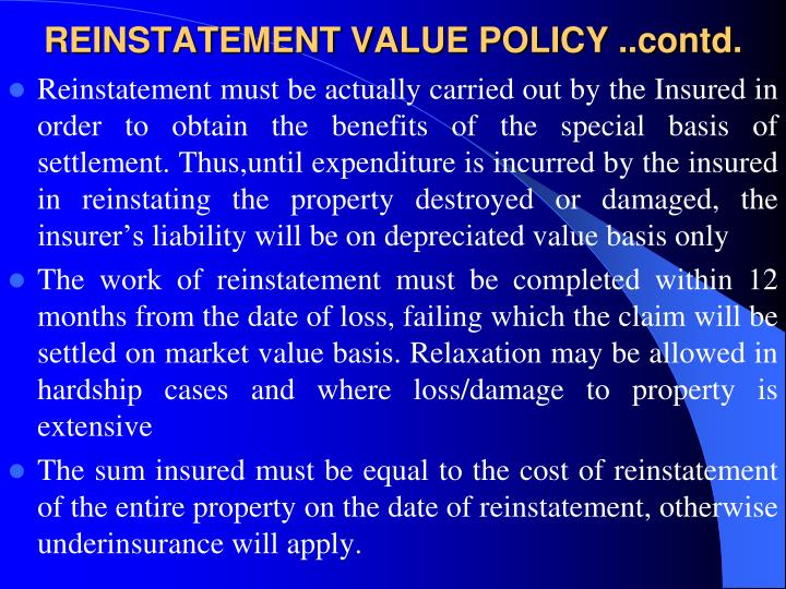 PPT - FIRE/FIRE LOP INDUSTRIAL ALL RISK MEGA RISK INSURANCE POLICIES ...