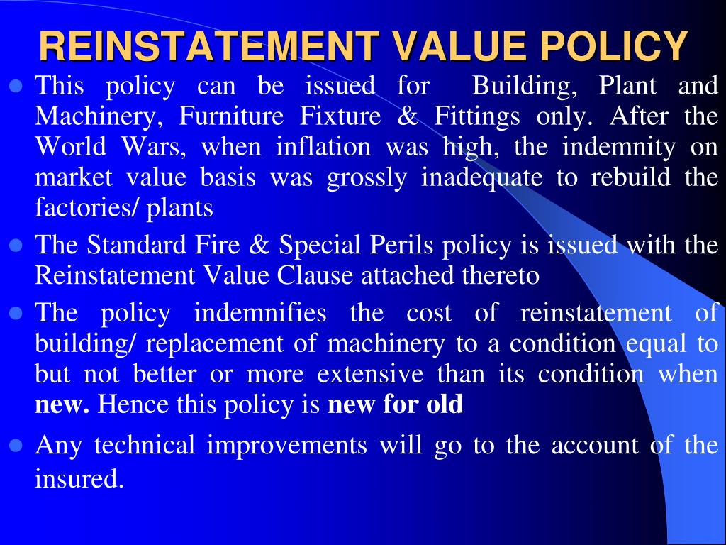 PPT - FIRE/FIRE LOP INDUSTRIAL ALL RISK MEGA RISK INSURANCE POLICIES ...