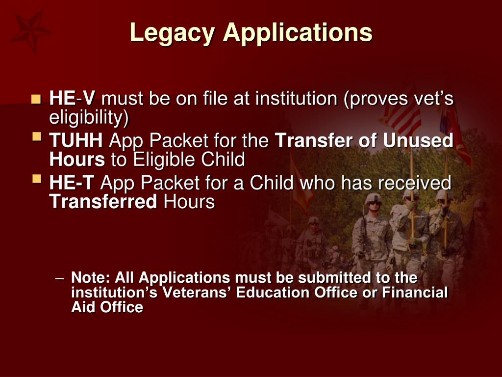 PPT - Texas Veterans Commission Fernando Conejo Veterans Education ...