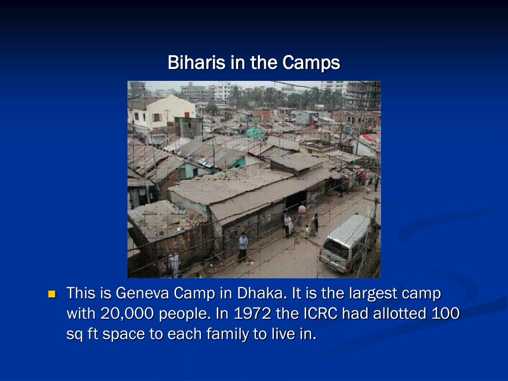 PPT - BIHARIS The Forgotten Community of Bangladesh PowerPoint ...