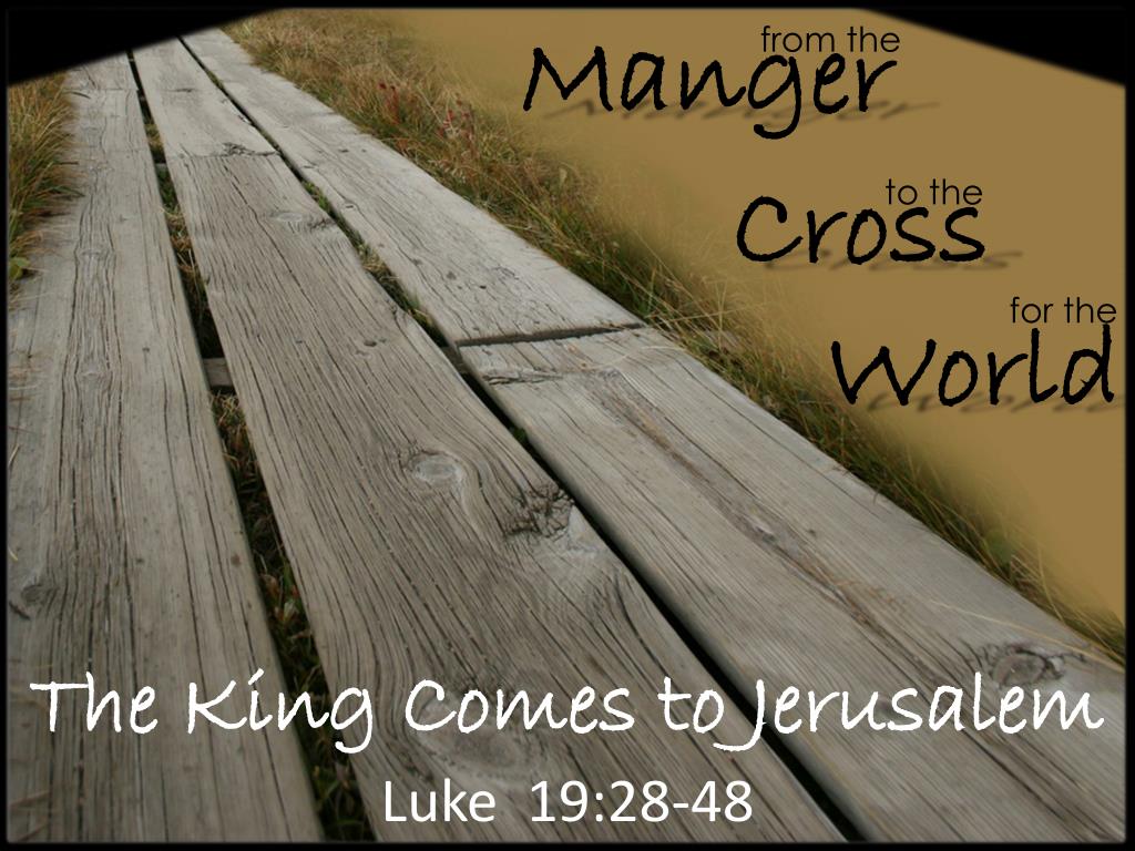 PPT - The Journey of the King: From Manger to Cross PowerPoint ...