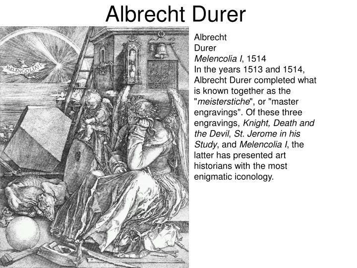 PPT - Albrecht Durer PowerPoint Presentation, free download - ID:1833496