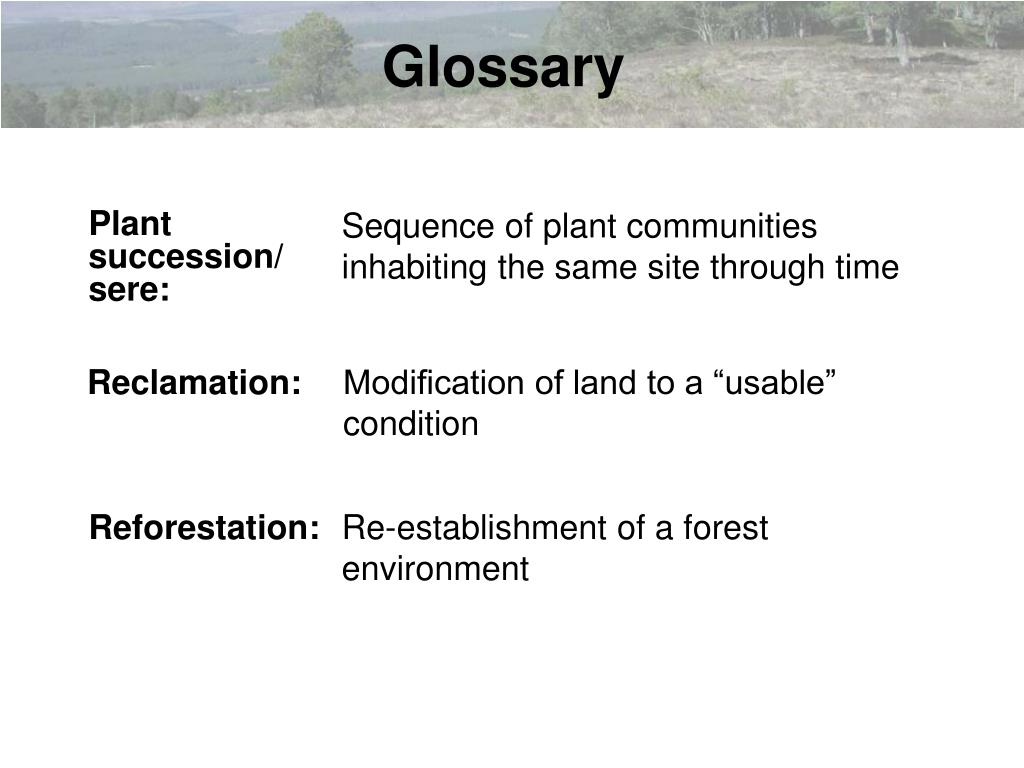 PPT - Higher Geography Physical Environments Biosphere Vegetation ...