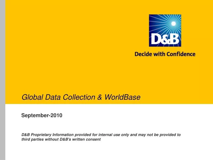 PPT - Global Data Collection & WorldBase PowerPoint Presentation, free ...