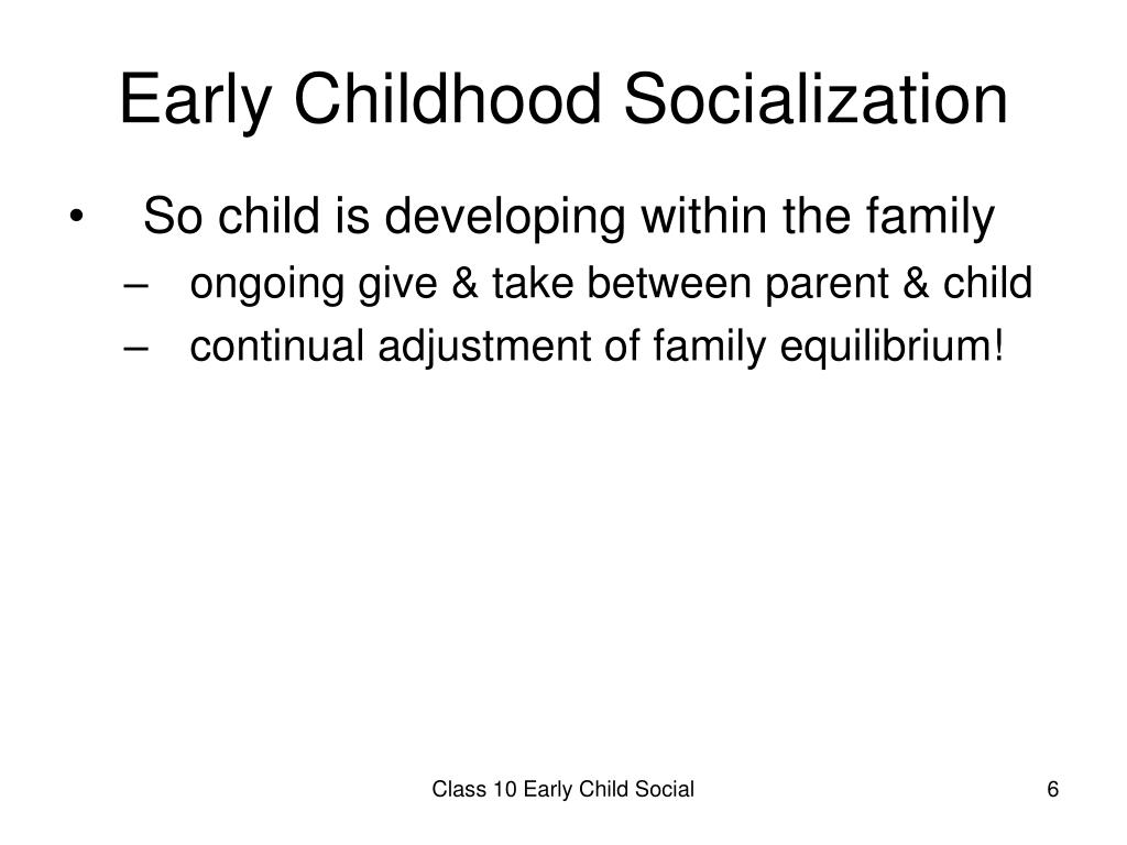 PPT - Early Childhood Social –Emotional Development PowerPoint ...