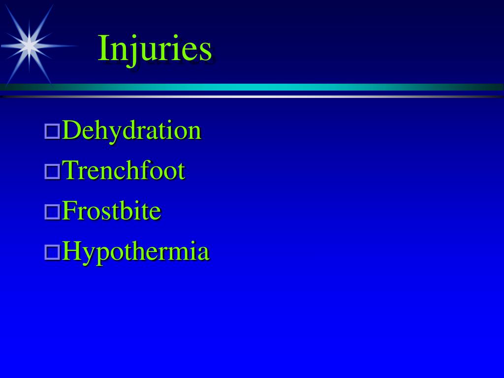 PPT - Hot/Cold Weather Injury Prevention PowerPoint Presentation, free ...