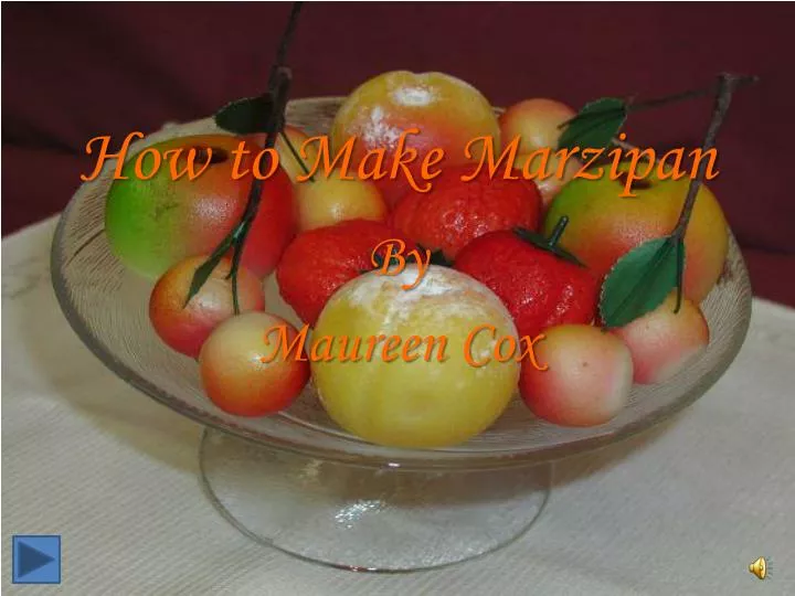 PPT - How to Make Marzipan PowerPoint Presentation, free download - ID ...