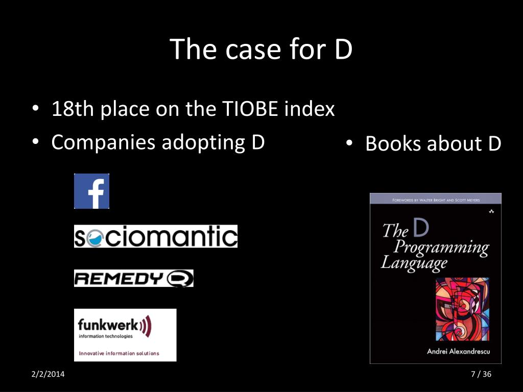 Ppt Ldc The Llvm Based D Compiler Using Llvm As Backend For A D Compiler Powerpoint