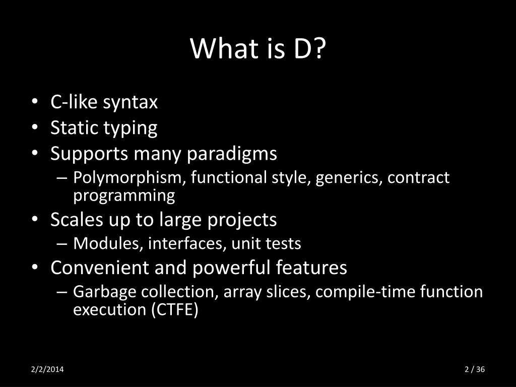 PPT - LDC : The LLVM-based D Compiler Using LLVM as backend for a D ... PPT - LDC : The LLVM-based D Compiler Using LLVM as backend for a D ...
