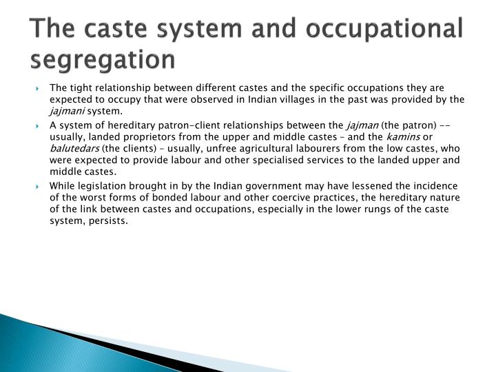 PPT - Is Caste Destiny? Occupational Diversification among Dalits in ...