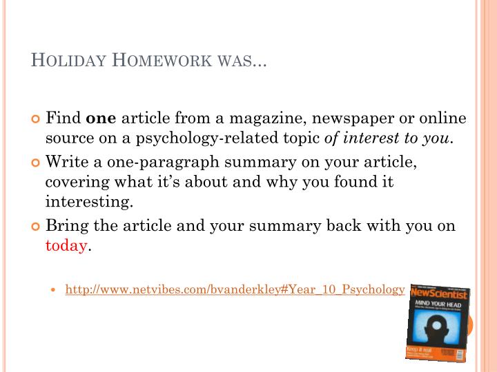 PPT - Year 10: introduction to Psychology PowerPoint Presentation - ID ...