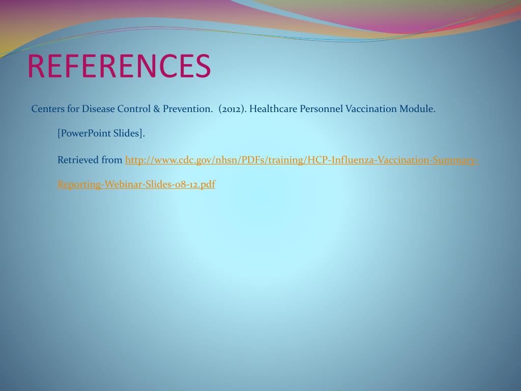 PPT - NHSN Healthcare Personnel Safety Module PowerPoint Presentation ...
