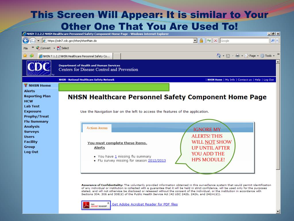 PPT - NHSN Healthcare Personnel Safety Module PowerPoint Presentation ...