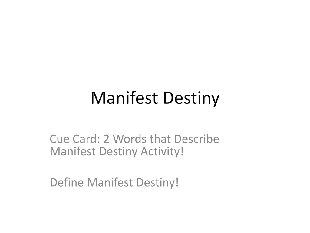 PPT - Agenda Warm Up: Homework Manifest Destiny Oregon Trail Reading ...