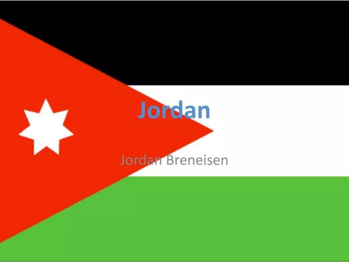 PPT - Jordan PowerPoint Presentation, free download - ID:1837660