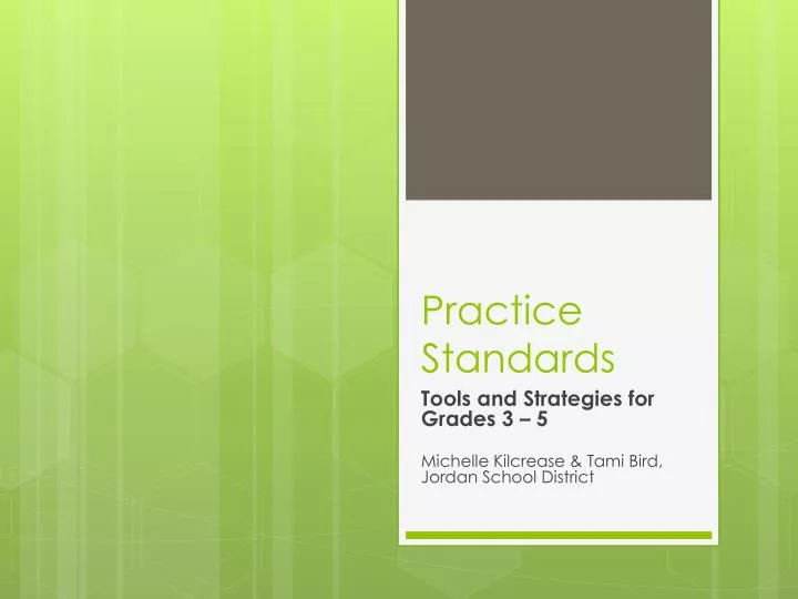 PPT - Practice Standards PowerPoint Presentation, free download - ID ...