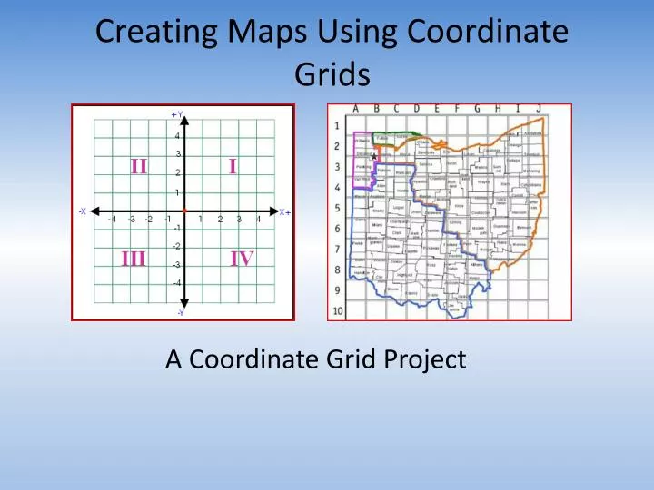 PPT - Creating Maps Using Coordinate Grids PowerPoint Presentation ...