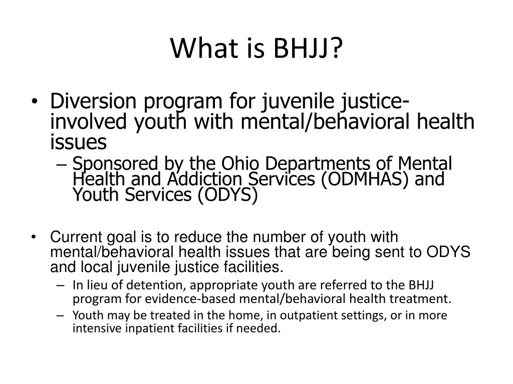PPT - Childhood Violence Exposure and the Behavioral Health/Juvenile ...