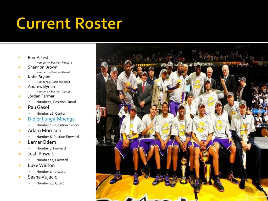 PPT - LOS ANGELES LAKERS PowerPoint Presentation, free download - ID ...