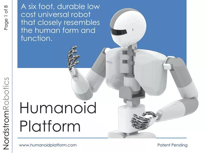 PPT - Humanoid Platform PowerPoint Presentation, free download - ID:1838387