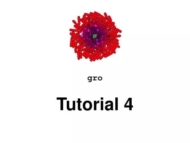 PPT - gro Tutorial 4 PowerPoint Presentation, free download - ID:1839392