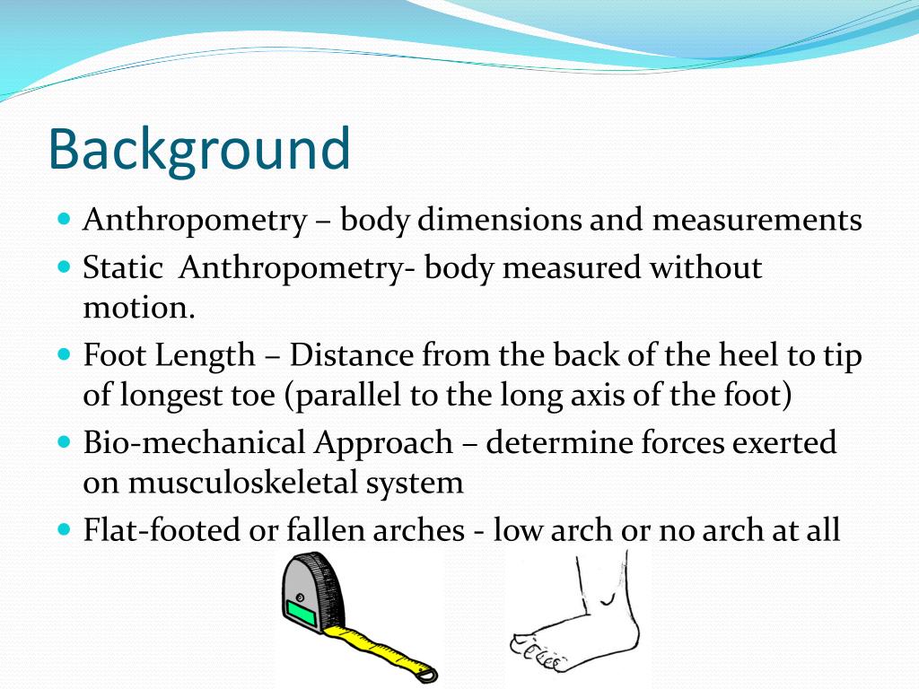 PPT - Improvement of Comfort for Flat-Footed People PowerPoint ...