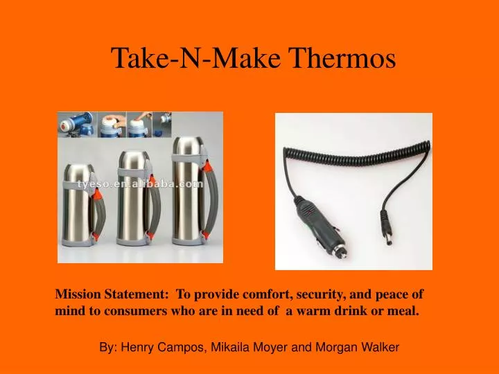PPT - Take-N-Make Thermos PowerPoint Presentation, free download - ID ...