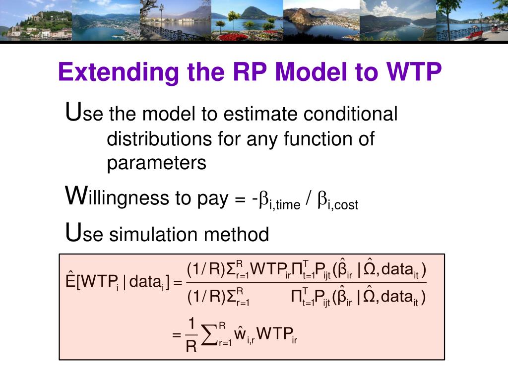 Ppt 12 Random Parameters Logit Models Powerpoint Presentation Free
