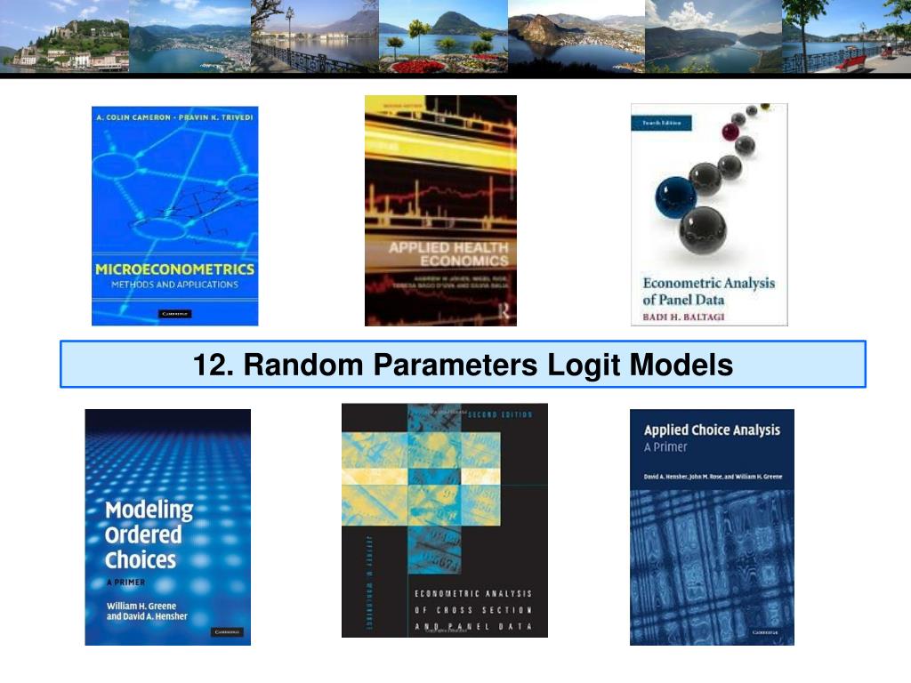 Ppt 12 Random Parameters Logit Models Powerpoint Presentation Free