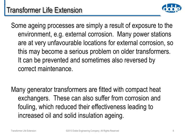PPT - Transformer Life Extension and Adaptation to New Uses PowerPoint ...