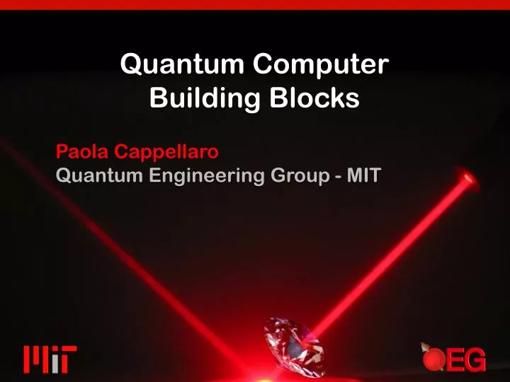 PPT - Quantum Computer Building Blocks PowerPoint Presentation, free ...