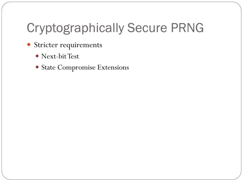 PPT - Parallel Algorithms for Pseudorandom Number Generators PowerPoint ... PPT - Parallel Algorithms for Pseudorandom Number Generators PowerPoint ...