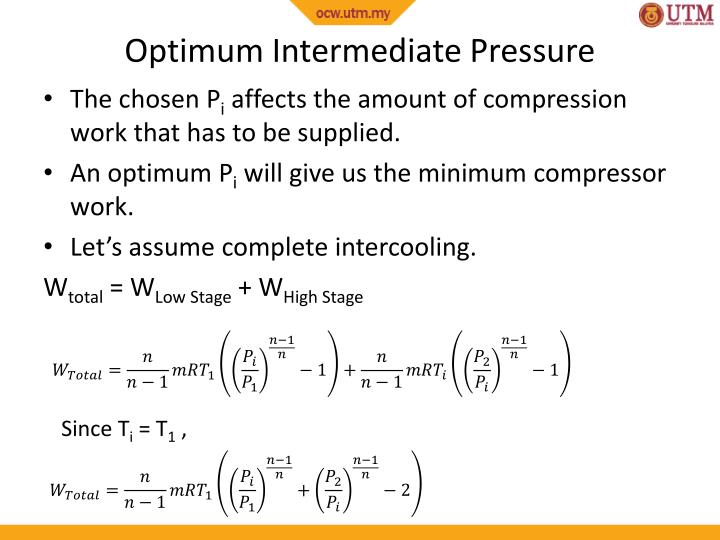 PPT - Thermodynamics II Chapter 3 Compressors PowerPoint Presentation - ID:1841930