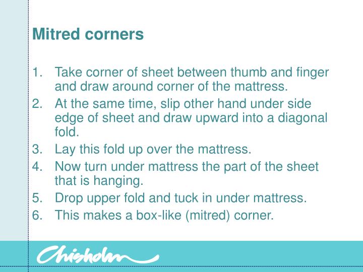 PPT - Bed making PowerPoint Presentation - ID:1841954