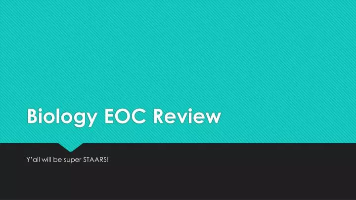 PPT - Biology EOC Review PowerPoint Presentation, free download - ID ...