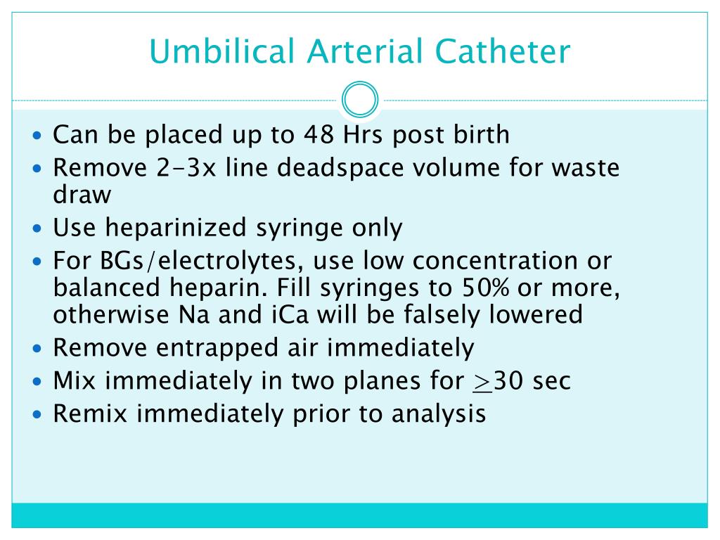 PPT - Neonatal & Pediatric Blood Gases PowerPoint Presentation, free ...