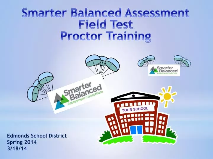 PPT - Smarter Balanced Assessment Field Test Proctor Training ...
