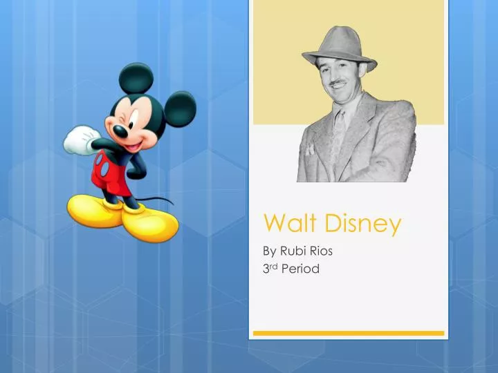 PPT - Walt Disney PowerPoint Presentation, free download - ID:1843022