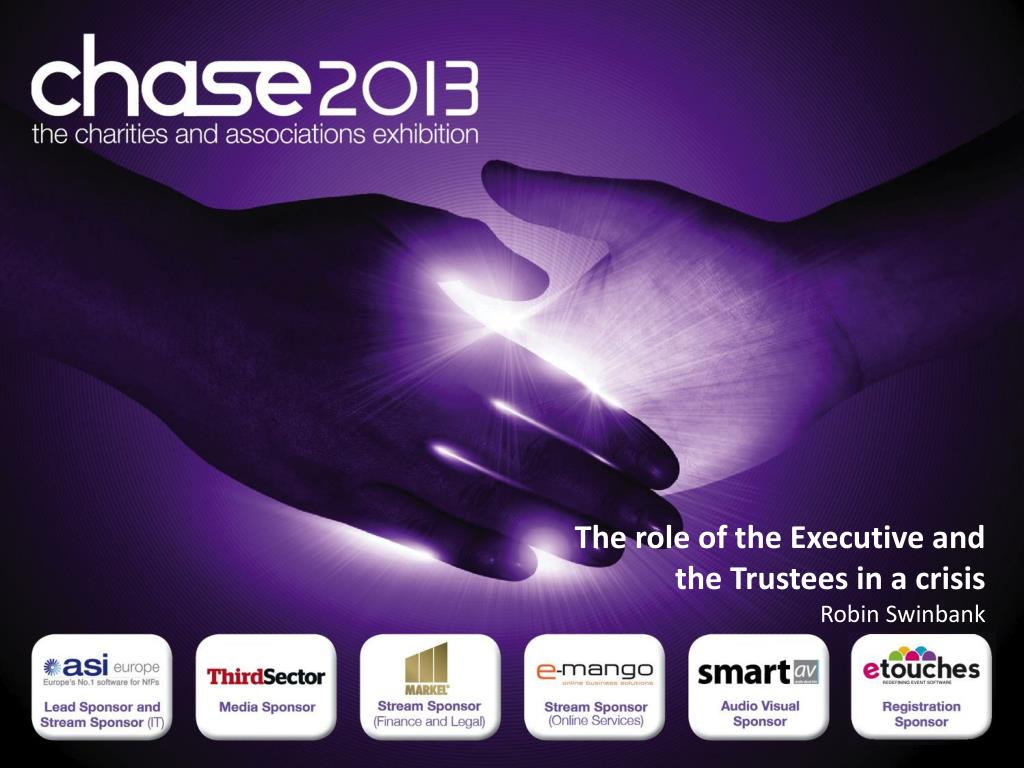 PPT - Navigating Crisis: Executive and Trustees' Role for Effective ...