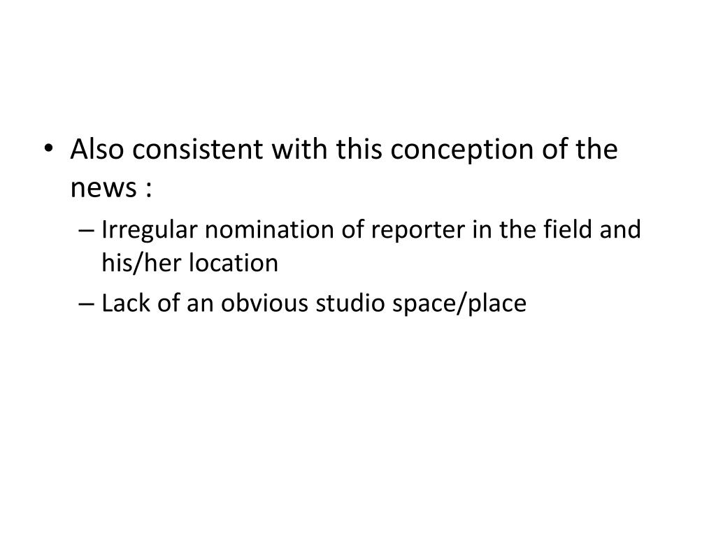 PPT - News presentation and evidentiality in TV news PowerPoint ...
