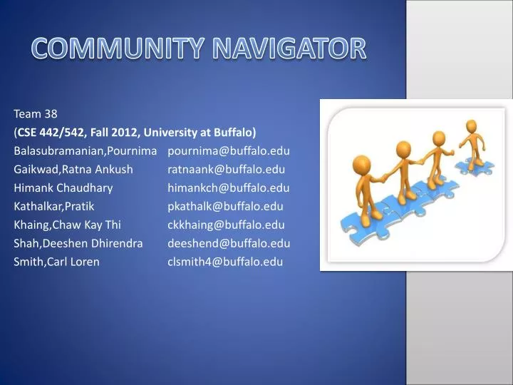 PPT - COMMUNITY NAVIGATOR PowerPoint Presentation, free download - ID ...