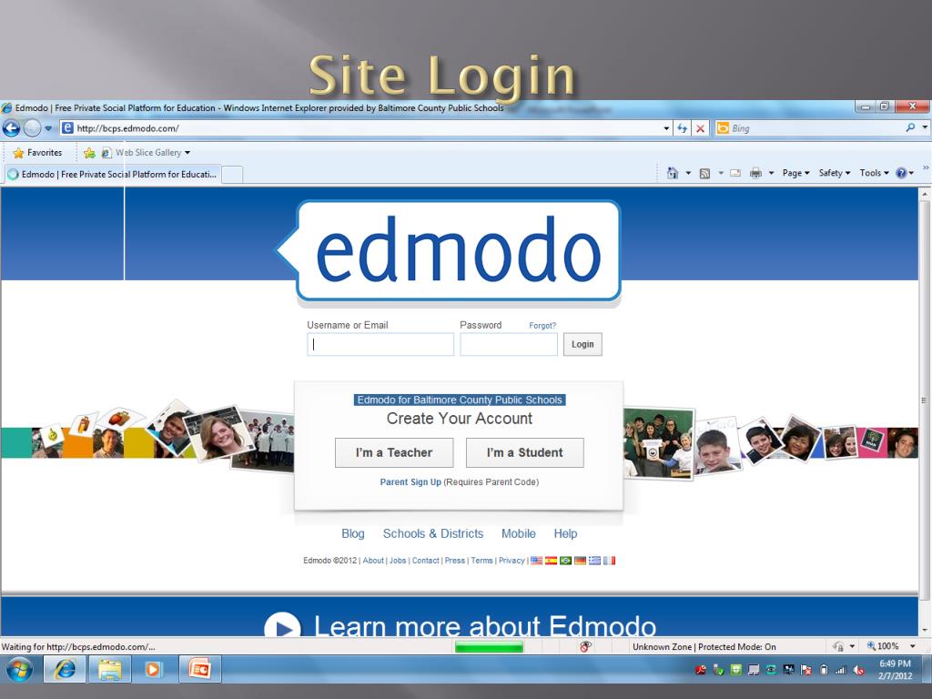 PPT - Introduction to Edmodo PowerPoint Presentation, free download ...